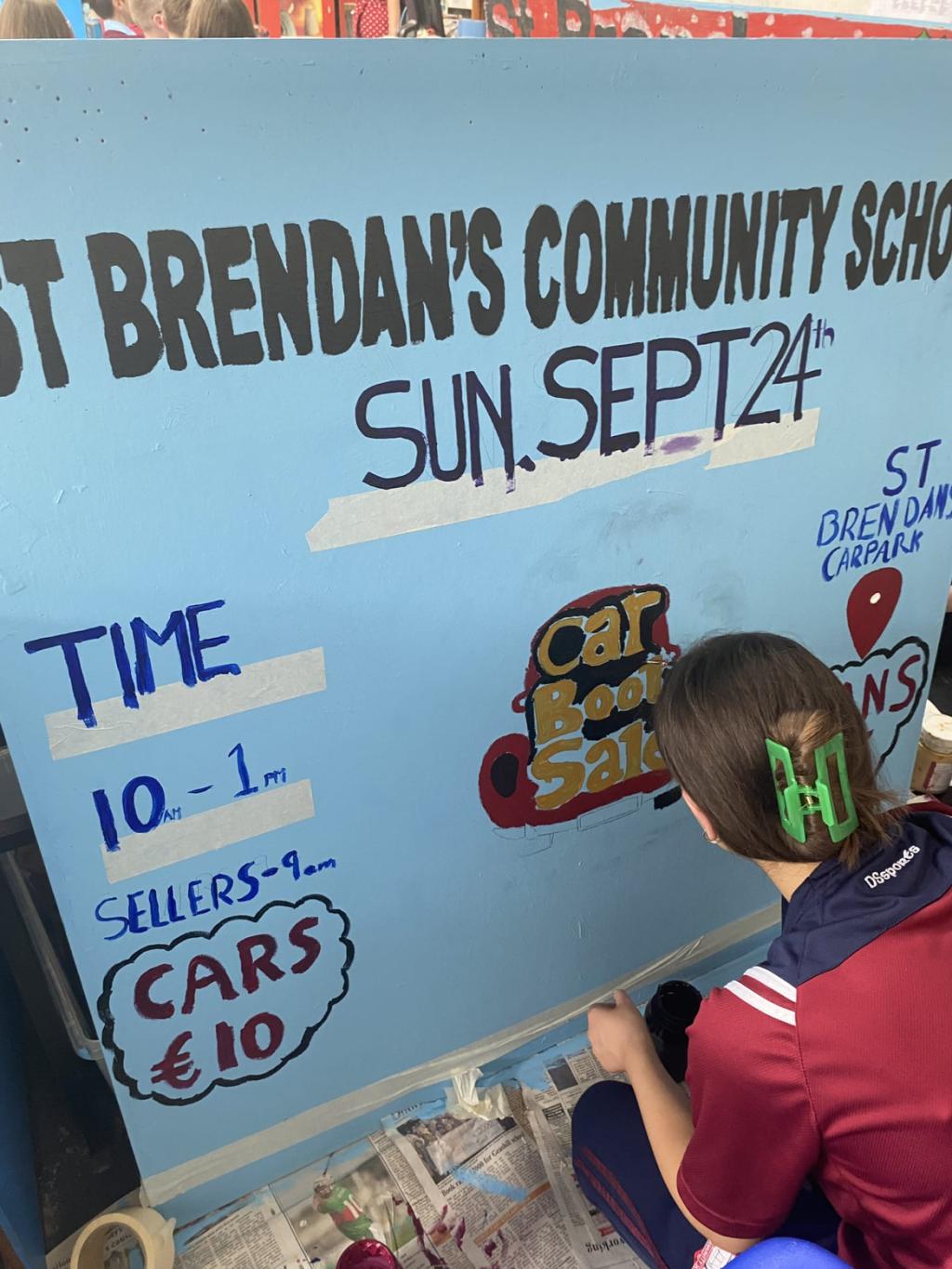 Car Boot Preparation | St. Brendan's Community School